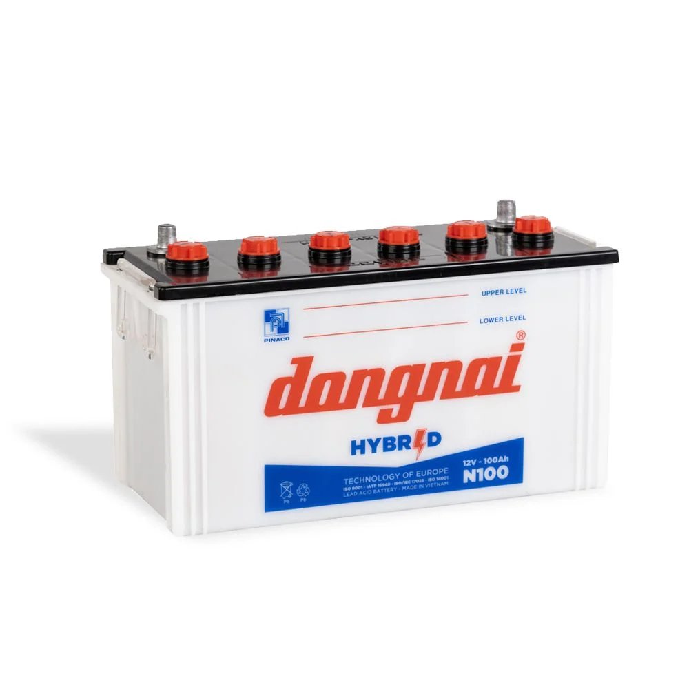 Ắc quy Hybrid Đồng Nai N100 12V-100Ah(PINACO/Dong Nai Hybrid Battery ...