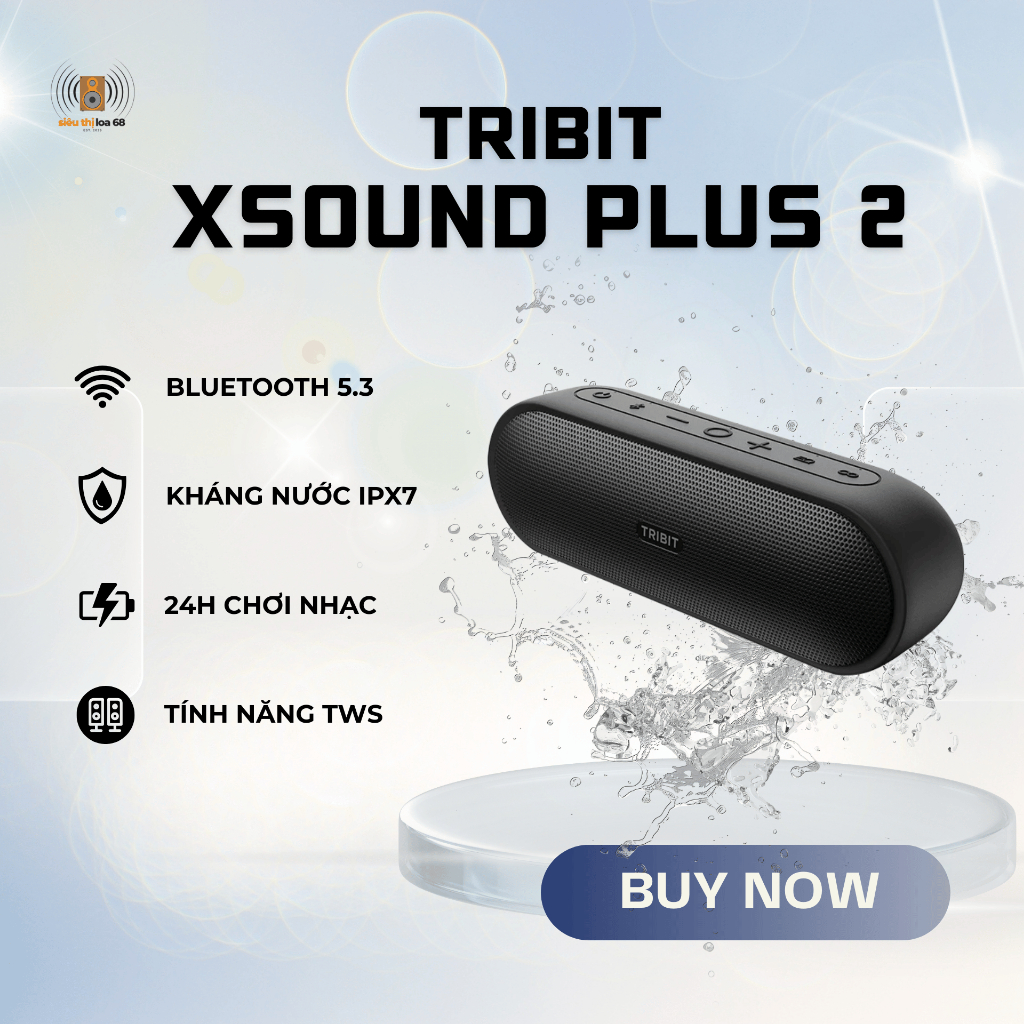 Loa Bluetooth Tribit XSound Plus 2 – Âm Thanh Mạnh Mẽ |Kết Nối ...
