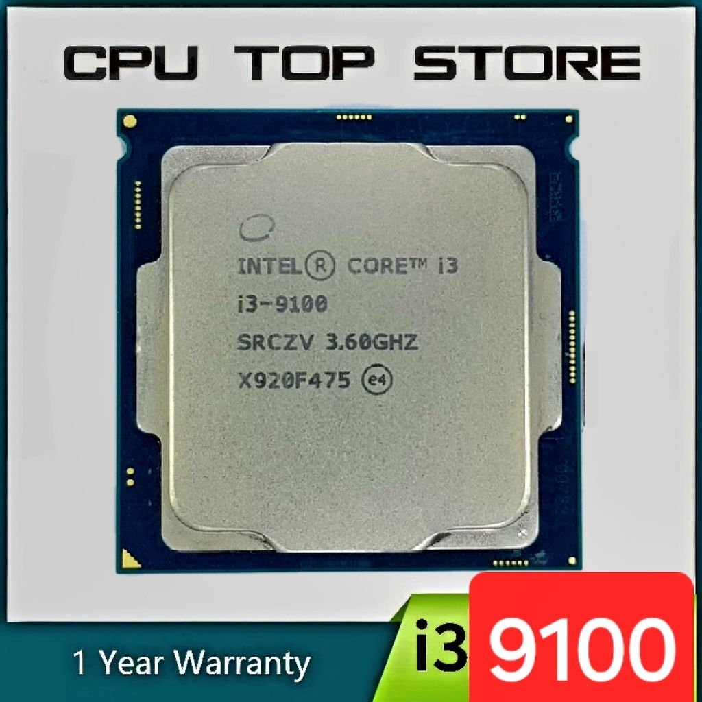 CPU Intel Core I3 9100 3.6Ghz ( tặng keo tản nhiệt) | Shopee Việt Nam