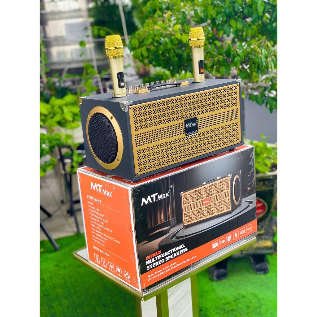 Loa xách tay V9 PROMAX 6 đường tiếng 200W, bass đôi 17cm, kết nối ...