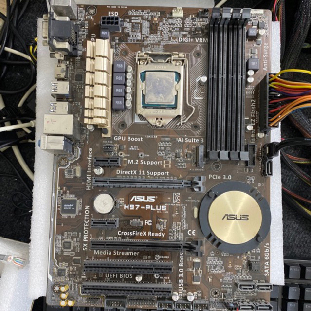 main b85 / h87 / z87 / z97 / h87 / h97 4 khe ram các hãng asus/msi ...