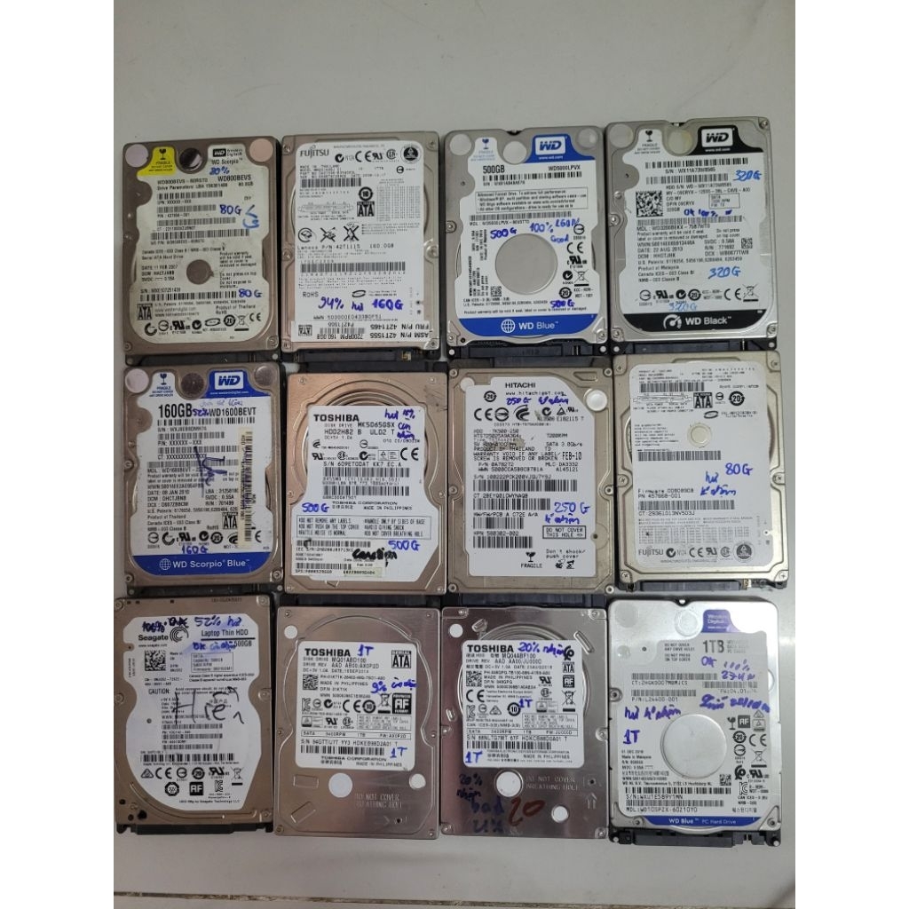 xác hư ổ cứng hdd laptop 2.5 inch 320g 500g 1T | Shopee Việt Nam