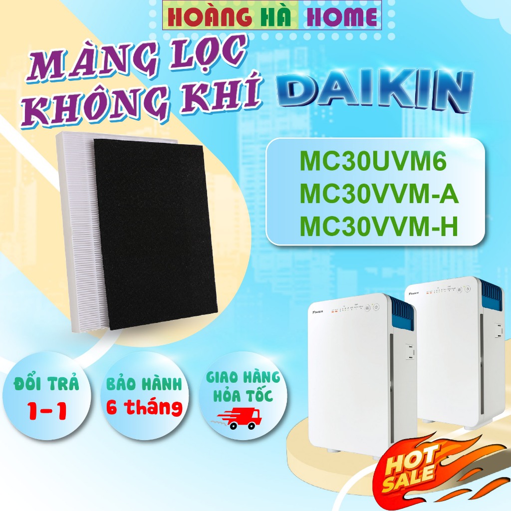 Màng lọc không khí Daikin MC30VVM MC30UVM6 - Màng lọc Hepa Daikin ...
