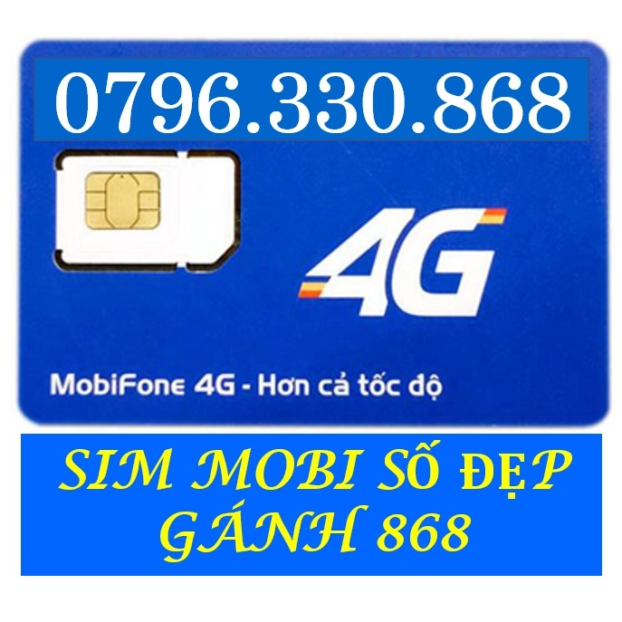 Sim mobi số đẹp, sim số đẹp sim trả trước 868 | Shopee Việt Nam