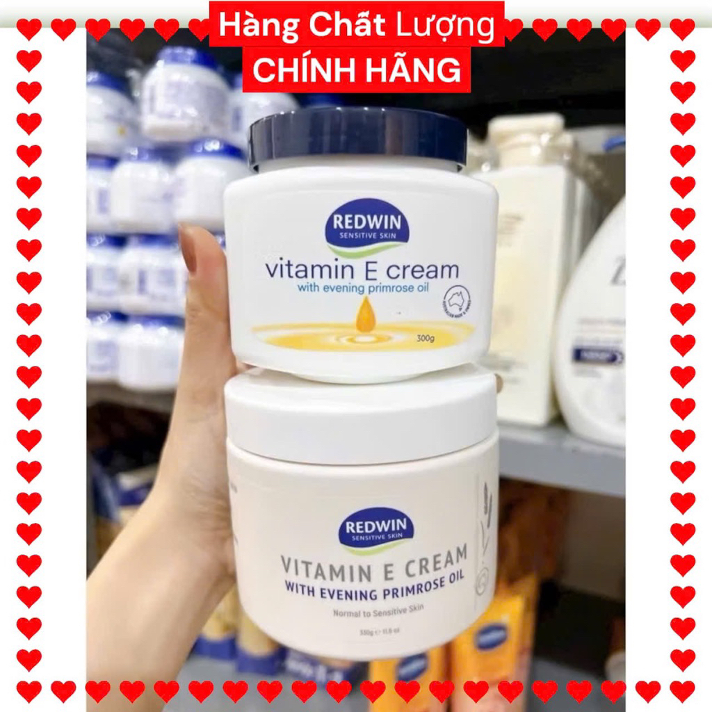 Kem Dưỡng ẩm Mềm Mịn REDWIN Vitamin E Cream Của Úc 300g ( Kem Vitamin E ...