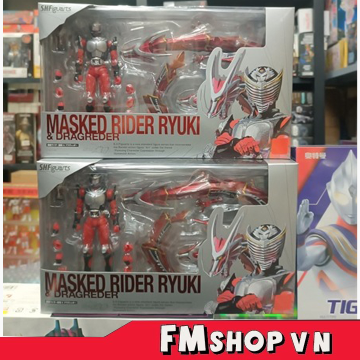Mô Hình Nhân Vật SHF Kamen Rider Ryuki & Dragreder BL | Shopee Việt Nam