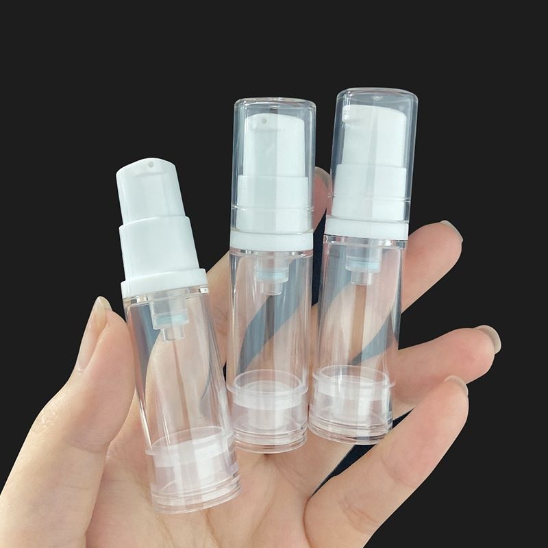 10 CHAI chân không 5ml, 10ml dạng giọt, xịt MÀU TRẮNG TRONG, ĐEN TRONG ...