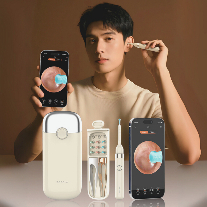 Dụng cụ lấy ráy tai thông minh Doco EP001 - Bộ lấy ráy tai Xiao Doco ...