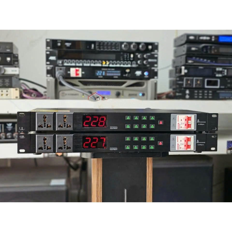 Quản lý nguồn JB Prosound Q900 PRO Có Lọc Nguồn Bảo Vệ Dàn Âm Thanh Gia ...