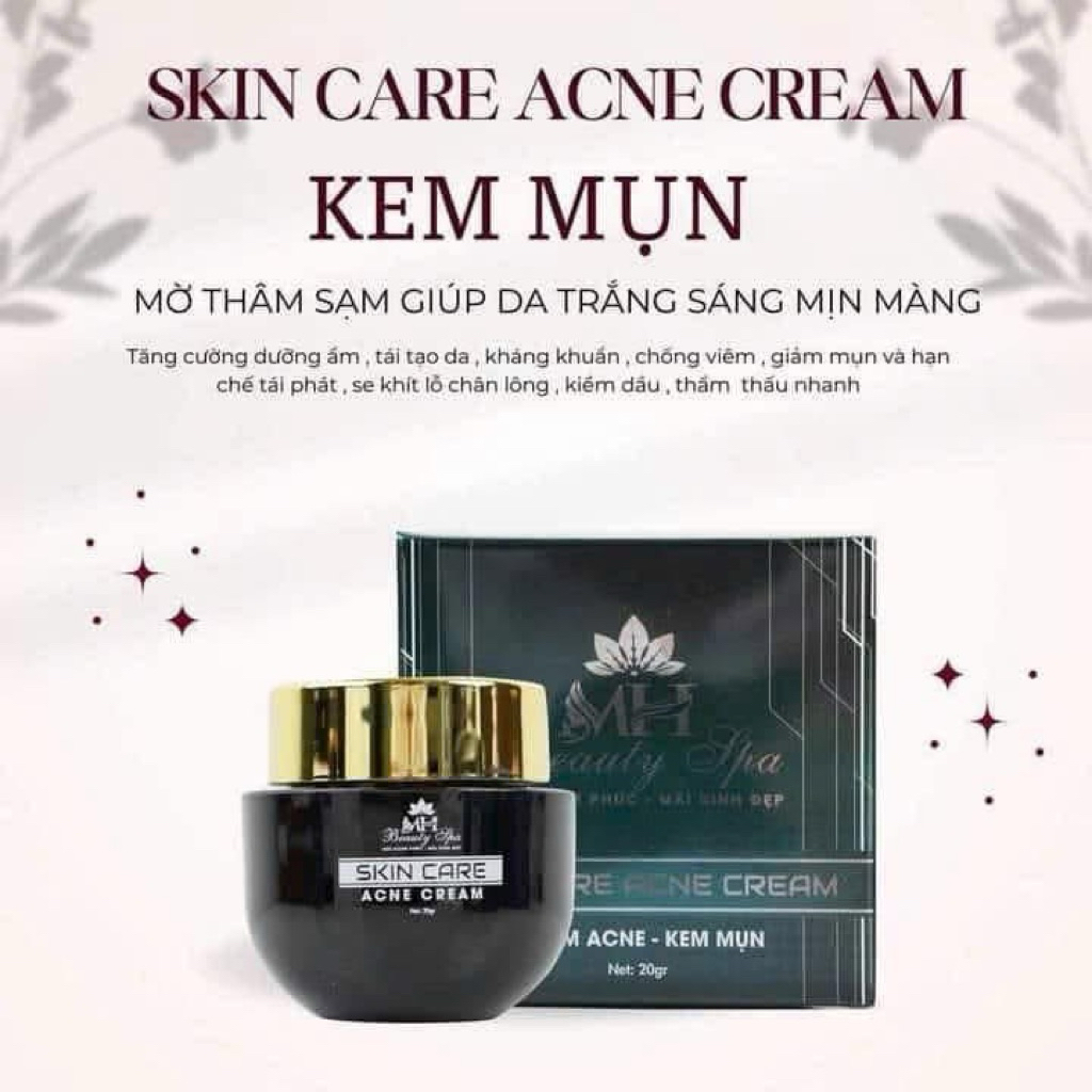 Kem mụn MH Beauty Spa 💥 CHÍNH HÃNG 💥 Kem giảm mụn trứng cá, mụn v.iêm, mụn mủ theo phương pháp ...