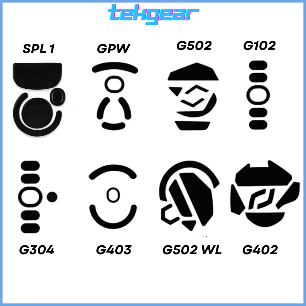 Feet Chuột/ Mouse Feet Logitech G102 G304 G403 G603 G703 G502 GPW SPL 1/ 2 | Shopee Việt Nam