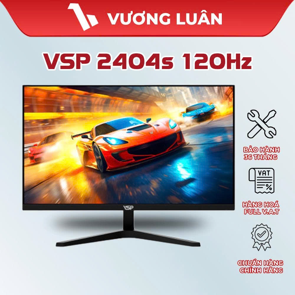 Màn hình VSP 2404S (24inch / FHD / 120Hz / 1ms / Đen)- bảo hành hãng 36 ...