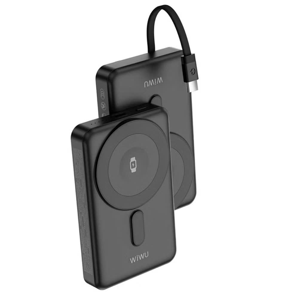 [ Tiêu Chuẩn 3C ] Pin Dự Phòng WIWU Elite 10.000mAh Wi-P056 Sạc Không Dây Iphone, Watch Kèm Cáp ...