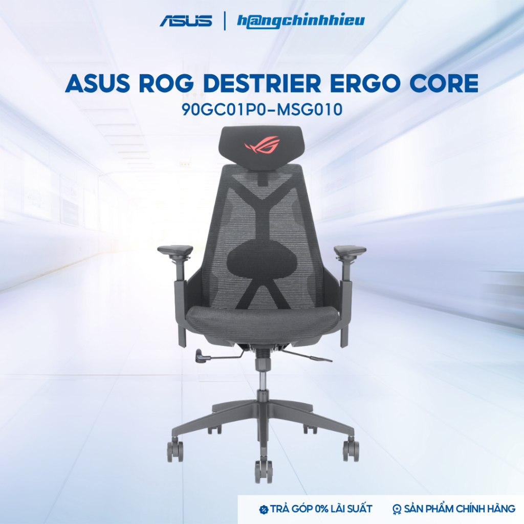 Ghế Gaming ASUS ROG Destrier Ergo Core Gaming Chair SL400C - 90GC01P0 ...