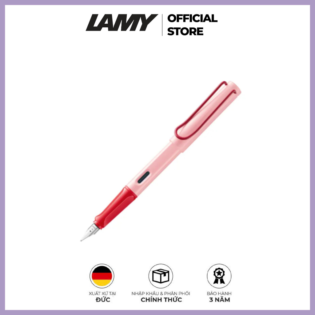 Bút máy cao cấp Lamy Safari màu 0E8 - Cherry Blossom | Shopee Việt Nam