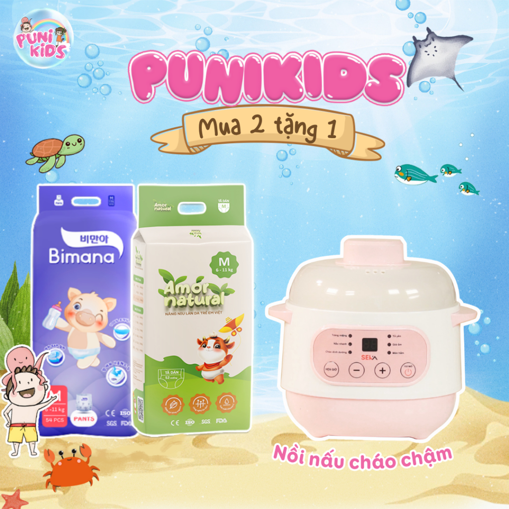 [1A1BM] [COMBO BỈM NGÀY & ĐÊM] COMBO 2 BỊCH Tã/Bỉm dán/quần 1 BỈM VIỆT ...