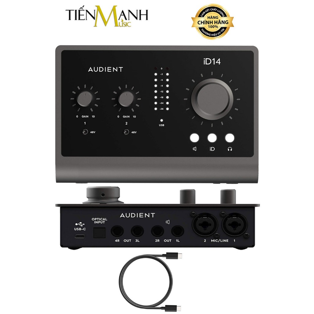 [Chính Hãng] Soundcard Audient iD14 MK2 - Sound Card Thu Âm Thanh & Livestream MKII Audio ...