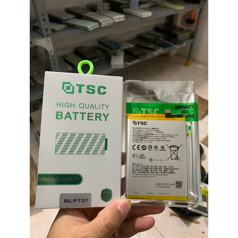 PIN OPPO A5 2020/A9 2020 ZIN MÃ BLP727 DUNG LƯỢNG CHUẨN 5000MAH ...