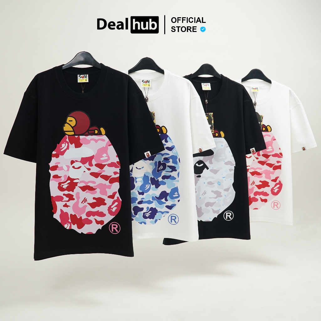 Áo Thun Bape Baby Milo Hoạ Tiết Camo Nhiều Màu Sắc In Kỹ Thuật Số A ...