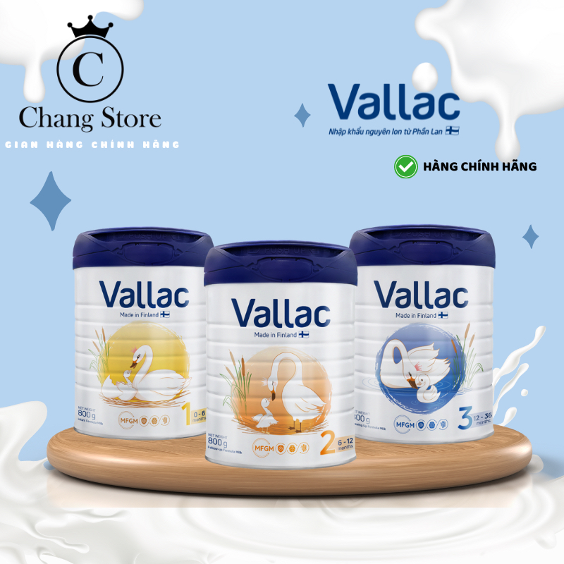 [VOUCHER SHOP 80K] Sữa công thức Vallac nhập khẩu Phần Lan lon 800g ...