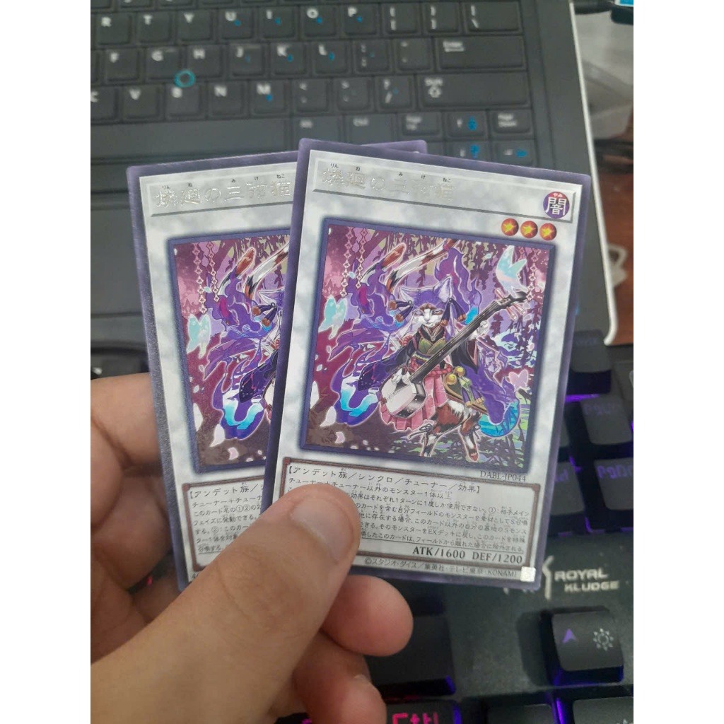 [ 20260106 Q ] Thẻ bài Yugioh Shamisen Samsara Sorrowcat DABL-JP044 25DB-JP036 | Shopee Việt Nam