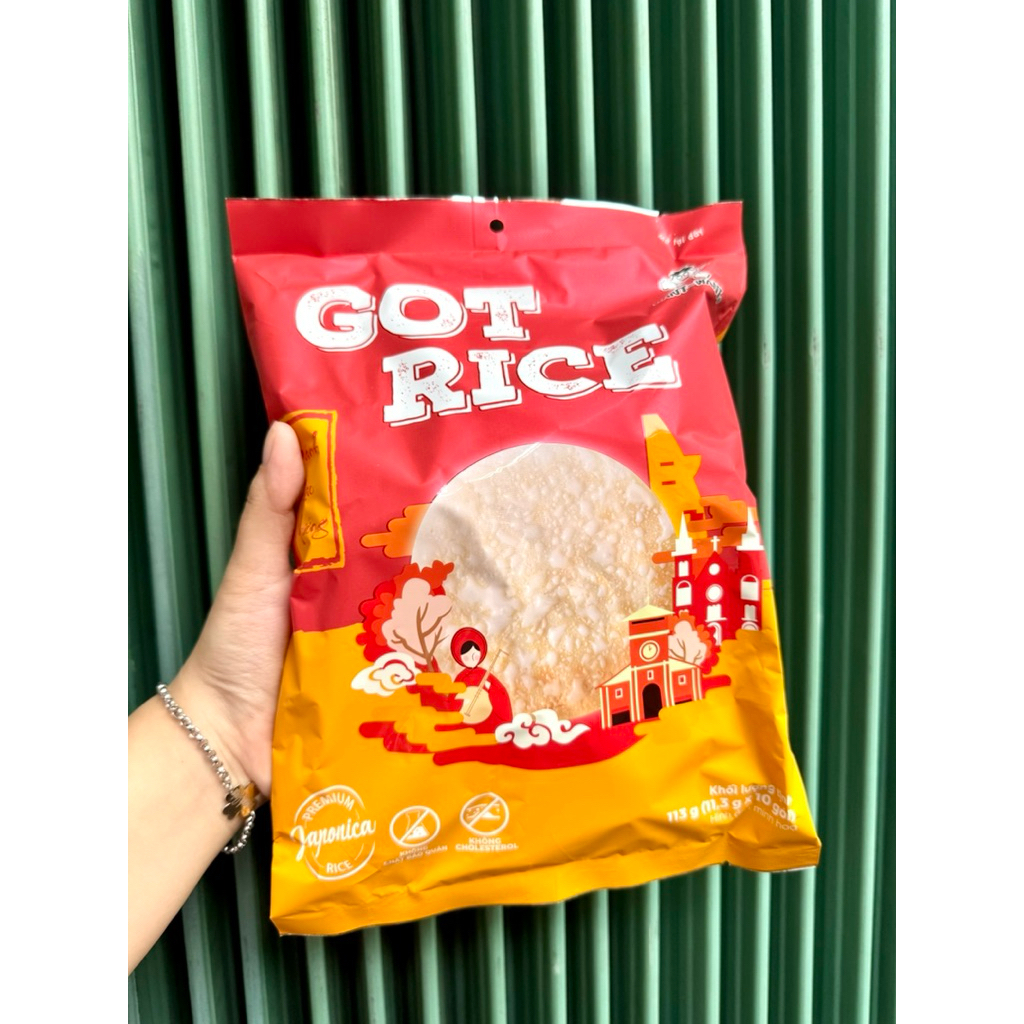 Bánh Gạo Want Want GOT RICE bịch 10 gói ( HSD T02/2026) | Shopee Việt Nam