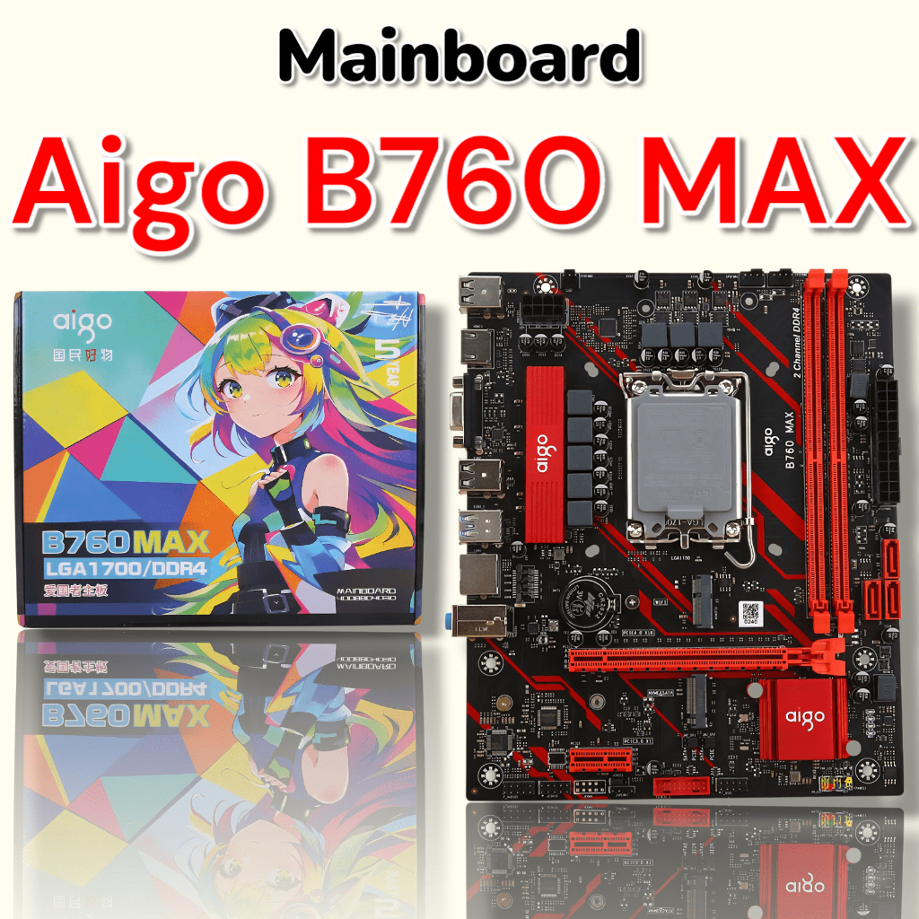 Mainboard Aigo B760 MAX - Mới 100% FullBox - Rẻ Nhất Sàn - BH 12 Tháng - Bo Mạch Chủ | Shopee ...