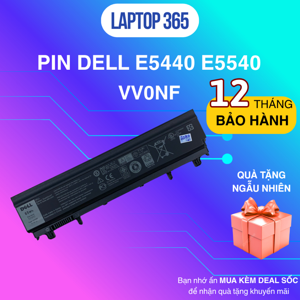 Pin Dell Latitude E5440 E5540 5440 5540 VV0NF M7T5F FT6D9 7W6K0 New Zin ...