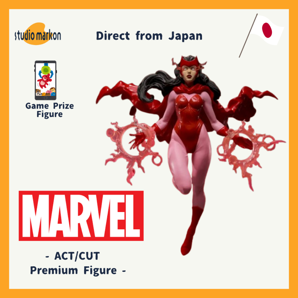 SEGA MARVEL ""ACT/CUT Premium Figure"" Scarlet Witch Figure 20250117 [Direct from Japan ...