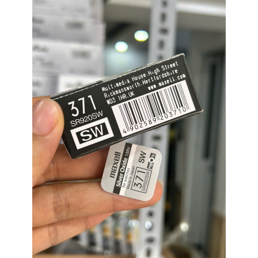 Pin SR920SW-371 Maxelll 5 viên - Pin 920 - 371 thay pin đồng hồ, điều ...