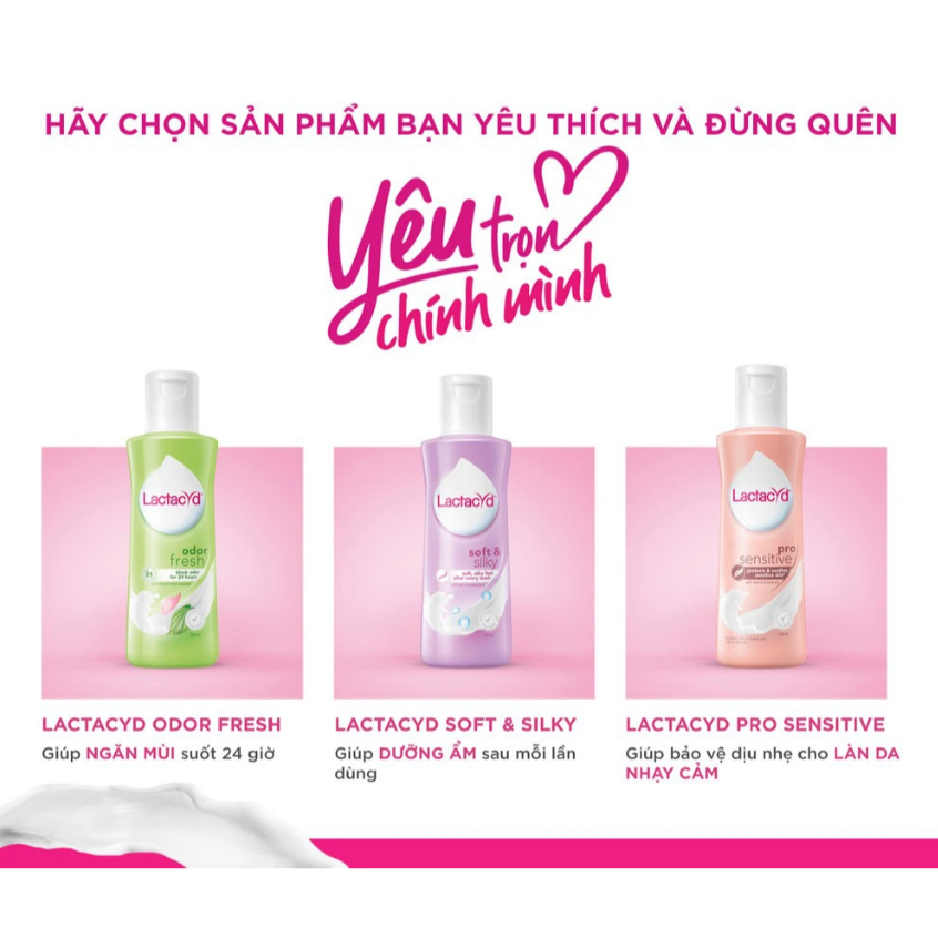(HÀNG CTY) LACTACYD - DUNG DỊCH VỆ SINH PHỤ NỮ LACTACYD 250ML | Shopee ...