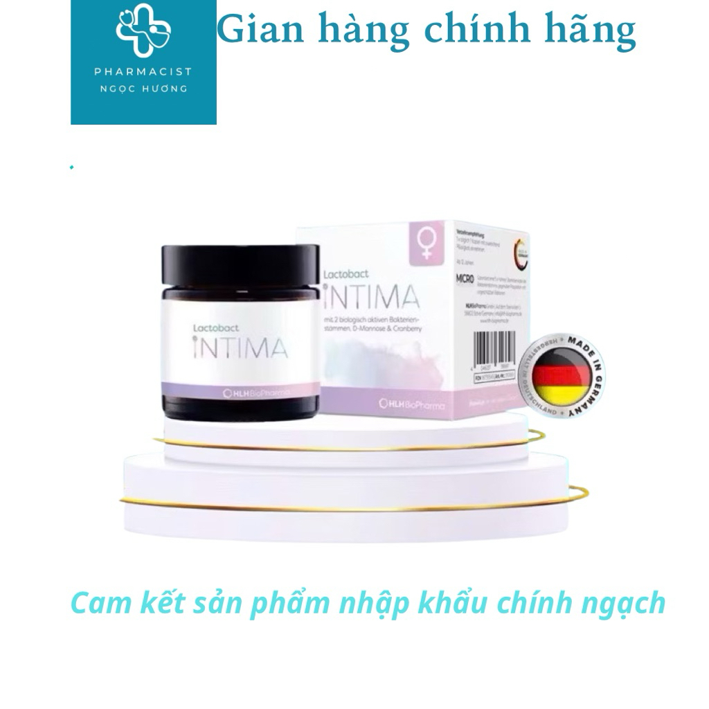 Lactobact Intima - Men Vi Sinh hỗ trợ sức khoẻ phụ nữ 30 viên | Shopee ...
