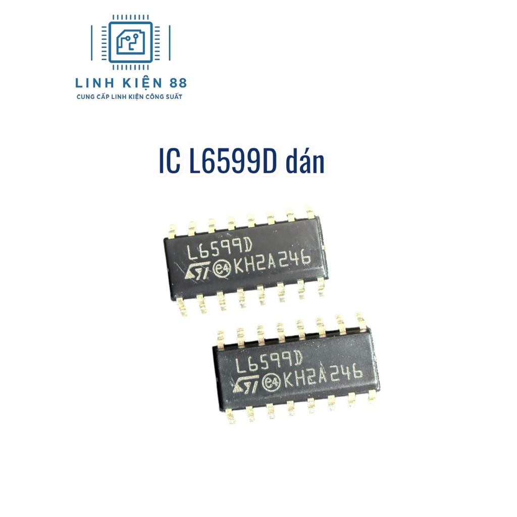 3 con IC L6599D L6599 6599 dán Sop-16 mới chính hãng ST | Shopee Việt Nam