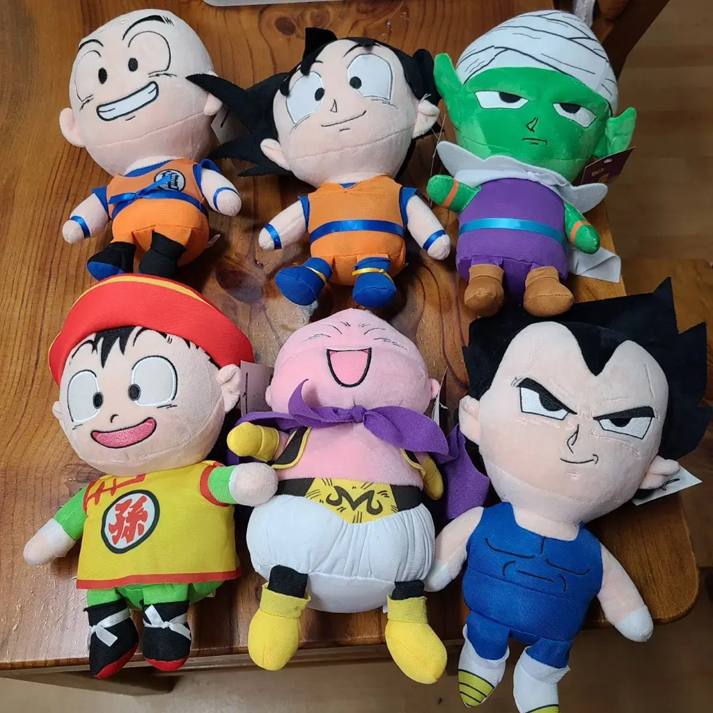Gấu bông 7 viên ngọc rồng (Goku, Gohan, Mabu, Vegeta...) | Shopee Việt Nam