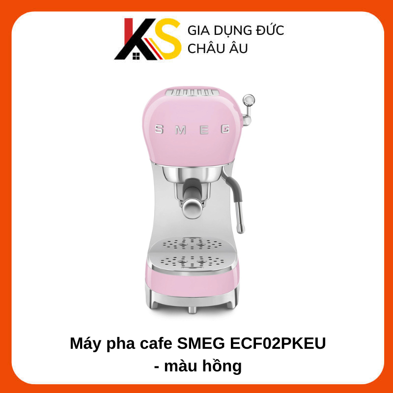 Máy pha cafe SMEG ECF02PKEU - màu hồng | Shopee Việt Nam