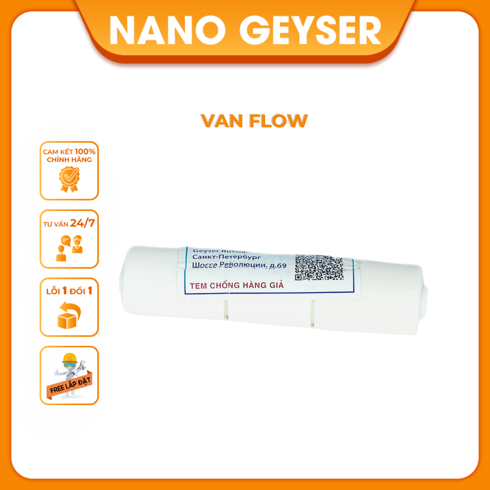 Van Flow Nano Geyser. Van nước thải dùng cho máy lọc nước RO.Bảo hành 1 ...