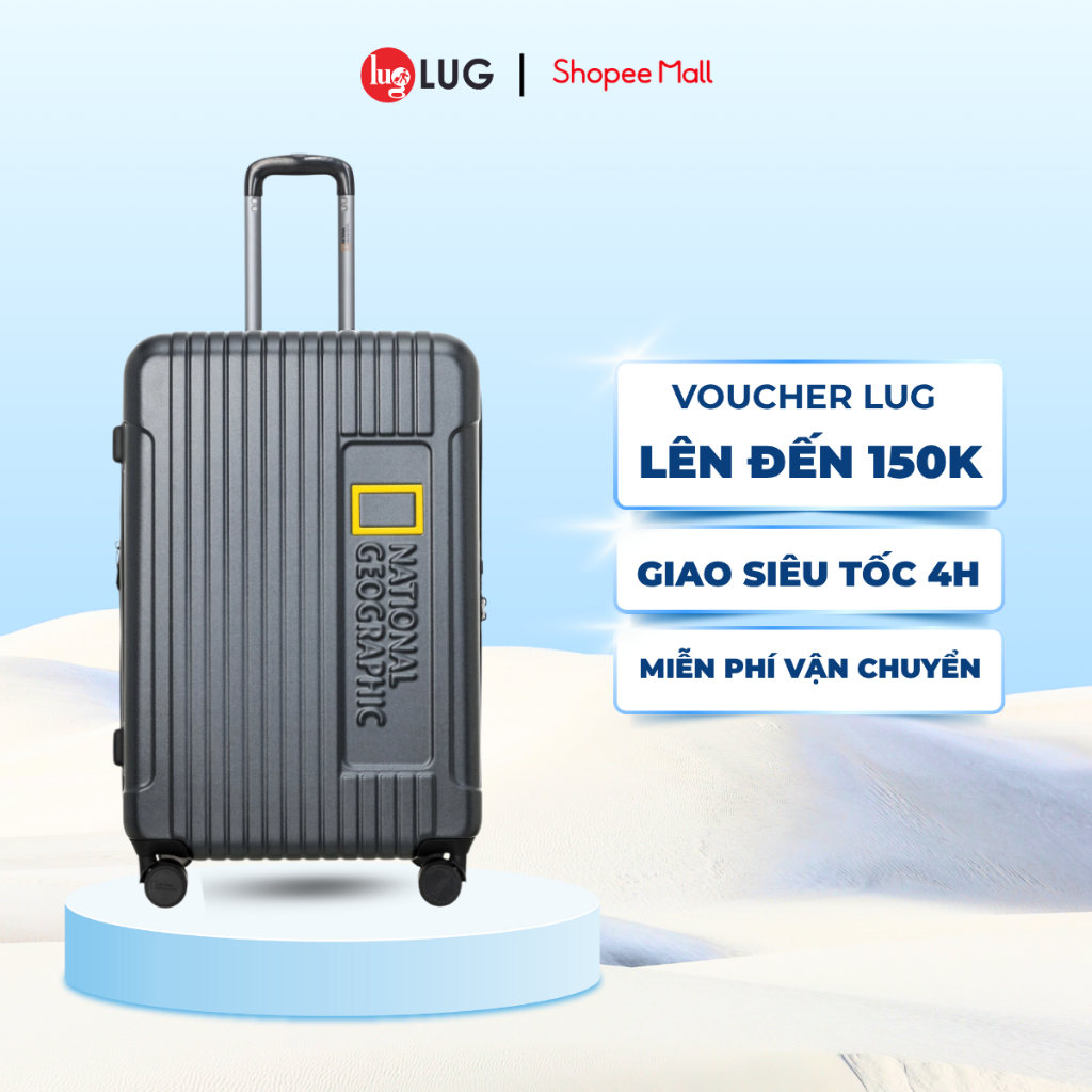 Vali Du Lịch LUG National Geographic N114HA-01-118 S20/S24/S28 Nhựa ABS ...