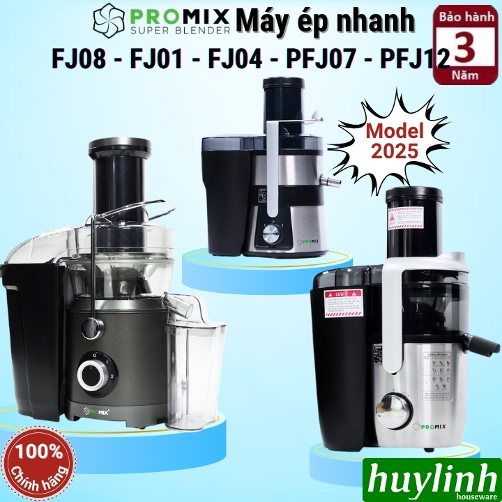 Máy ép Nhanh cho quán Promix 800W - 1000W - 1200W [FJ01 - FJ04 - FJ08 ...