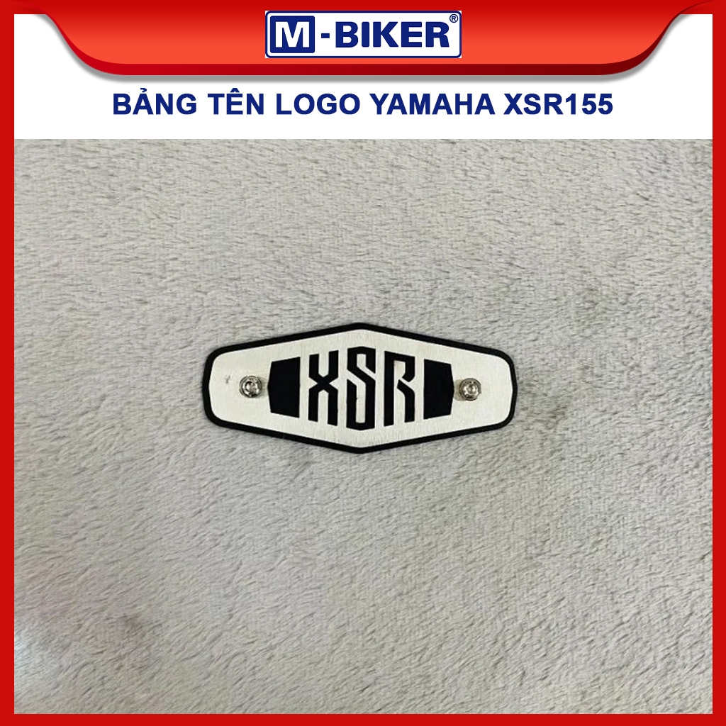 Bảng tên xe XSR logo XSR tem gắn xe XSR dành cho Yamaha XSR155 chính ...