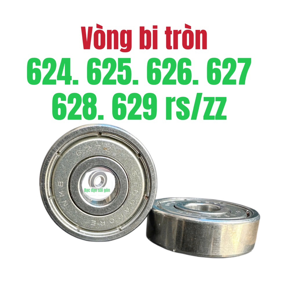 10 vòng bi bạc đạn 624. 625. 626. 627. 628. 629 zz/rs | Shopee Việt Nam