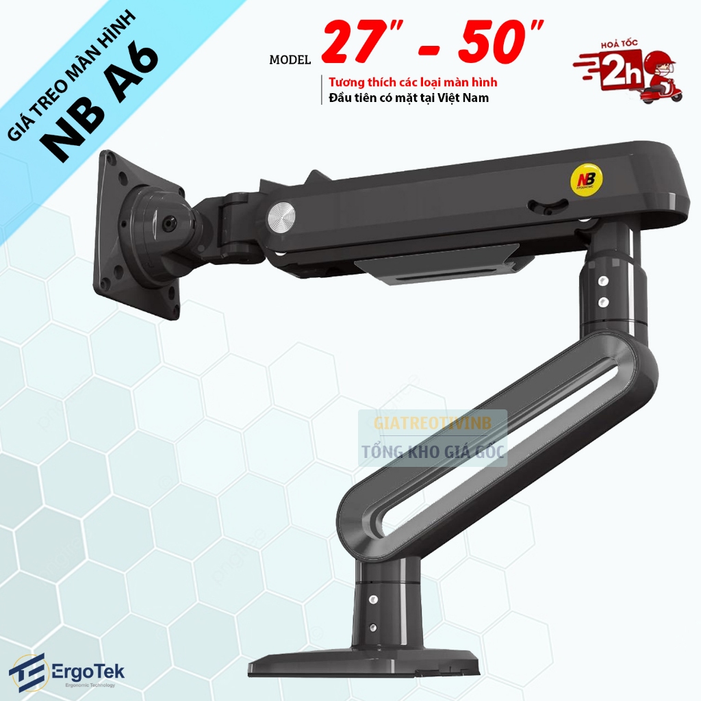 Giá Treo Màn Hình NB A6 / A5 27" - 50" - Tay Treo / Arm Treo Màn Hình ...