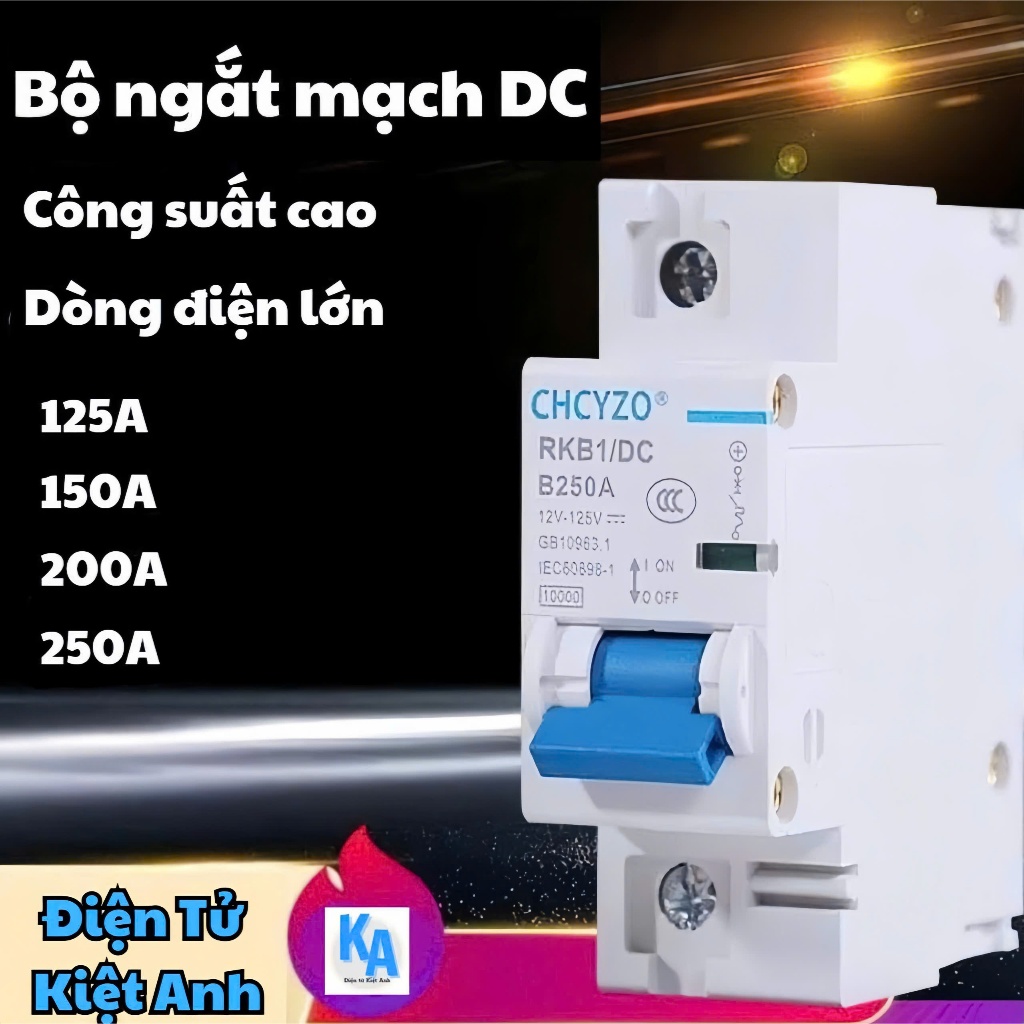 CB 125A,150A,200A,250A DC 12V-125V 1P chính hãng | Shopee Việt Nam