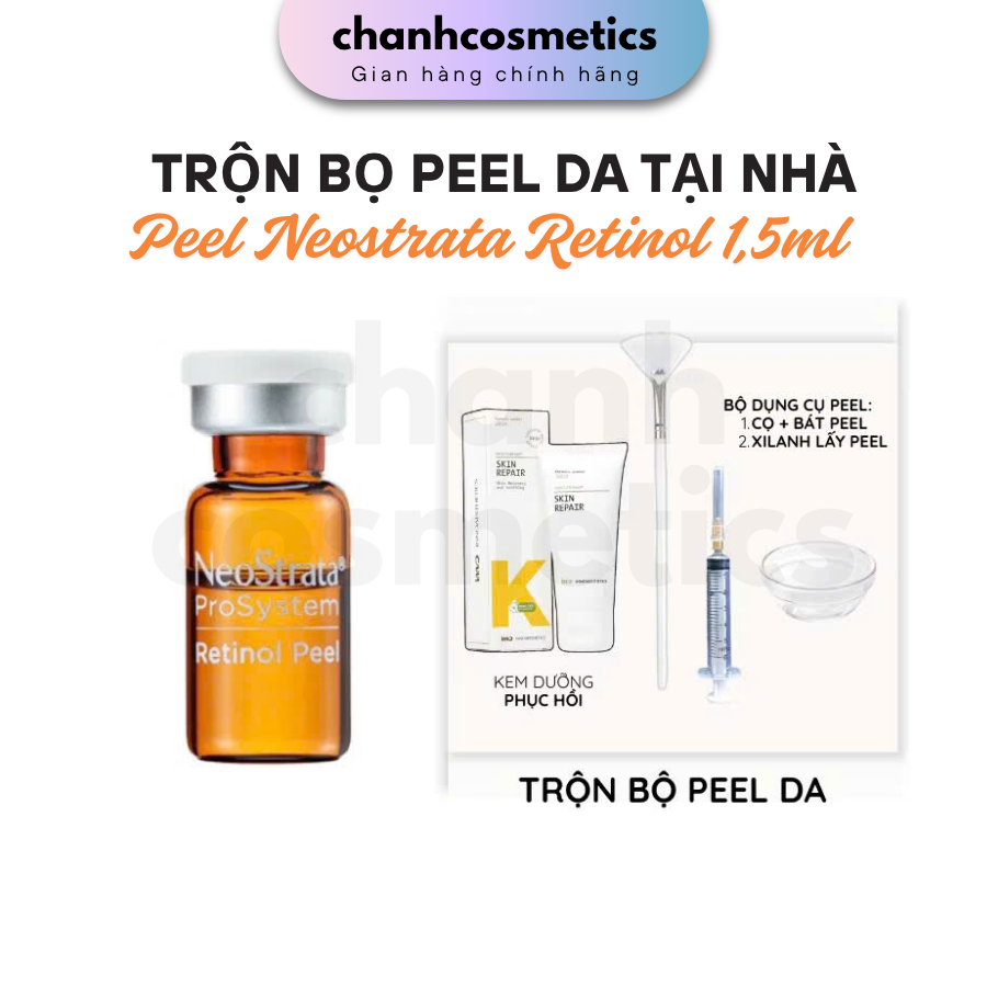 (SET PEEL đầy đủ) Peel da NEOSTRATA peel sinh học tại nhà cải thiện mụn ...