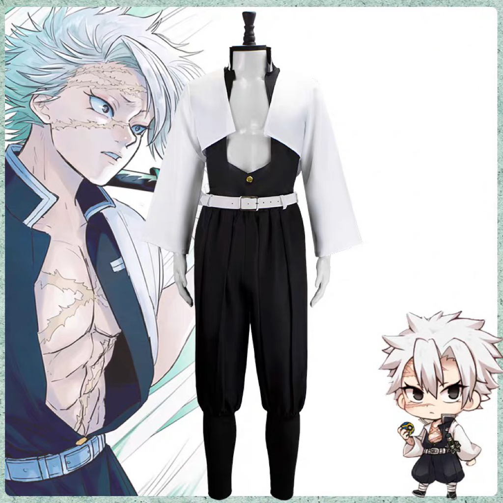 Anime Demon Slayer Cosplay Trang phục Kimetsu No Yaiba Sanemi ...
