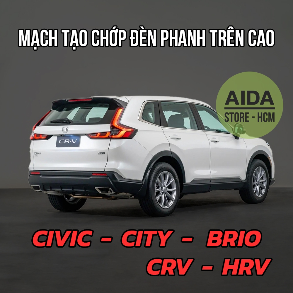 Bộ chớp F1 giắc zin cho đèn phanh LED trên cao xe ô tô CIVIC CITY CRV HRV BRIO | Shopee Việt Nam