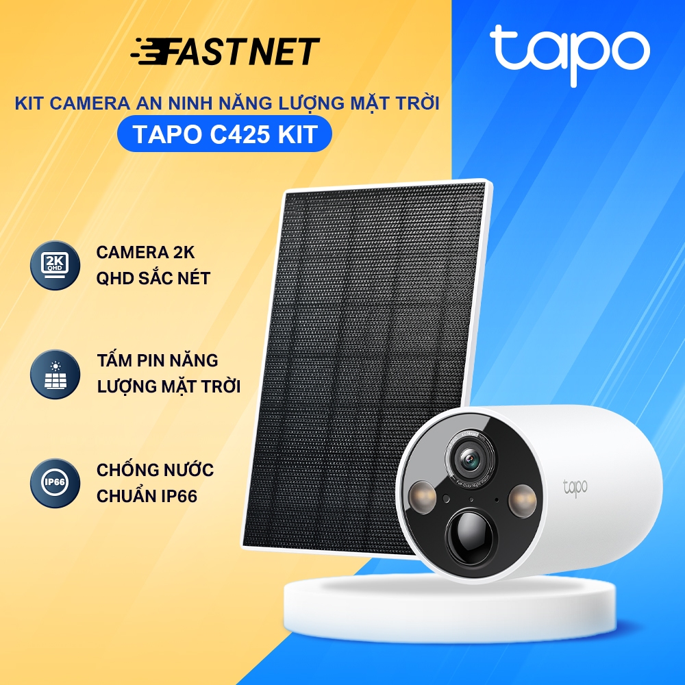 Camera TP-Link Tapo C410 / C410 KIT / C425 / C425 KIT | Chuẩn 2K QHD ...