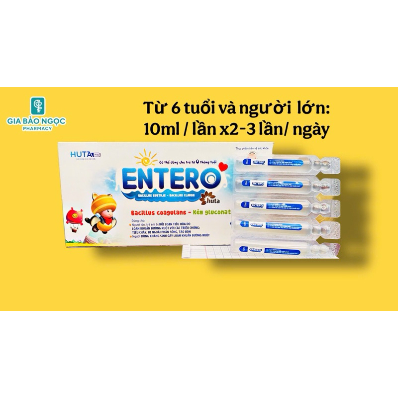 Men vi sinh Entero dùng được cho bé sơ sinh hỗ trợ giảm rối loạn đường ...