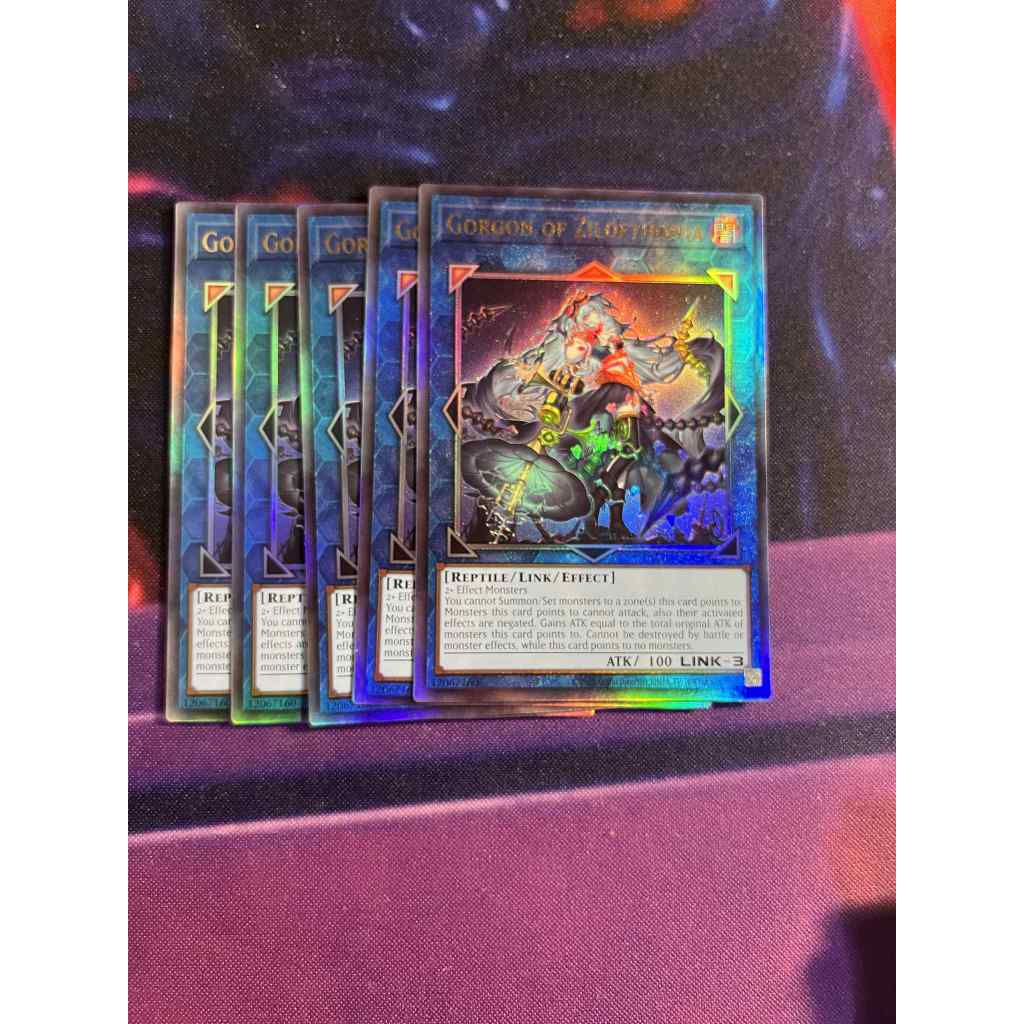 Thẻ bài yugioh chính hãng Gorgon of Zilofthonia DUAD-AE050 Ultimate ...