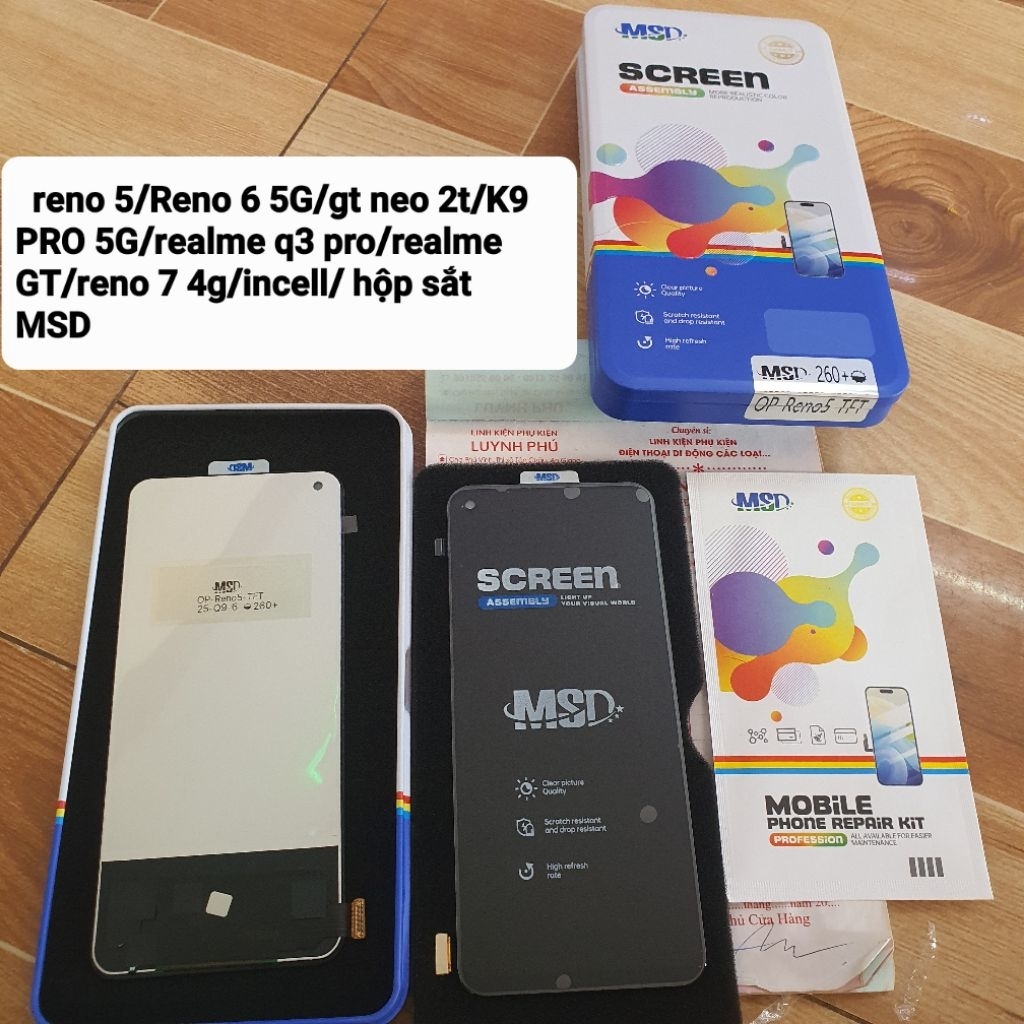 Màn hình oppo reno 5 4g 5g/reno 6/realme GT neo tặng keo dán | Shopee ...
