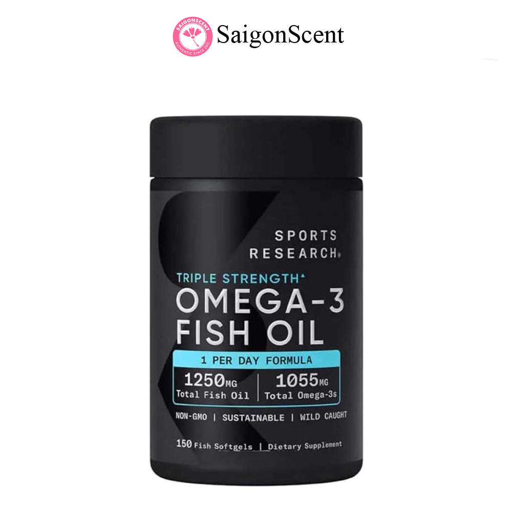 Dầu cá SR Triple Strength Omega-3 Fish Oil 150 viên | Shopee Việt Nam